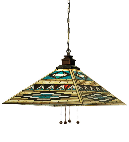 Mission Stained Glass Pendants-Perfect Accent For Southwest Home ...