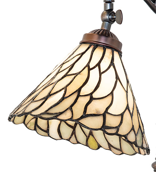 20"H Willow Jadestone Bridge Arm Table Lamp-Complement Your Desk ...