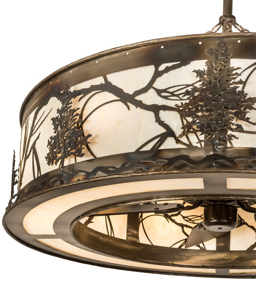 44"W Tamarack Chandel-Air-Keep Your Cool. – Smashing Stained Glass ...