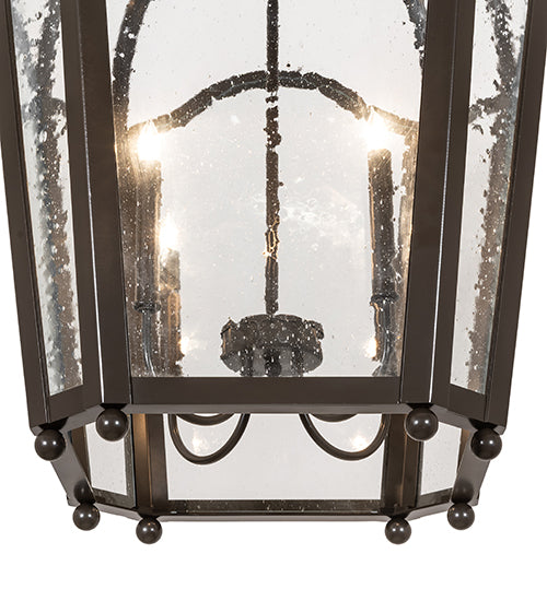 29"W Citadel 4 Lt Pendant-Dramatic Upscale Pendant! – Smashing Stained ...