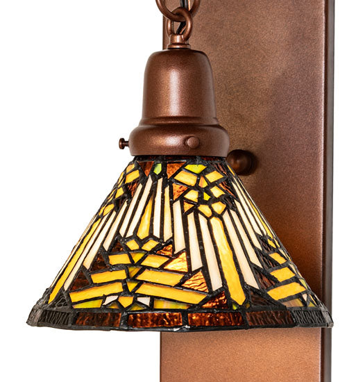 8"W Nuevo Mission Wall Sconce-Unique & Stunning! – Smashing Stained ...
