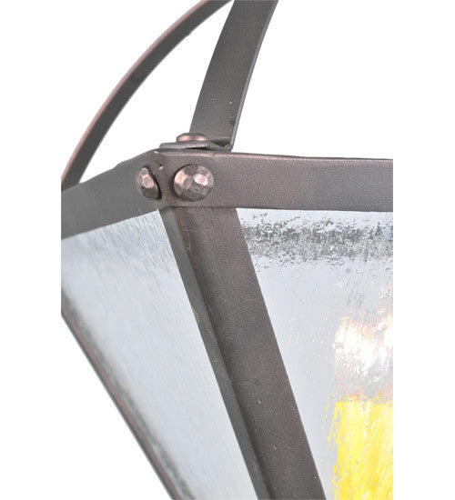 14"Sq Pyramid Victorian Mission Inverted Pendant-Make Style Statement ...