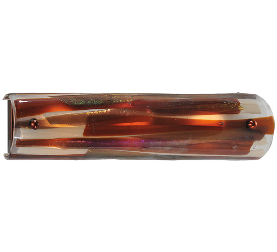 19.75"W Metro Fusion Marina Glass Modern Vanity Light-Accent A Vanity ...