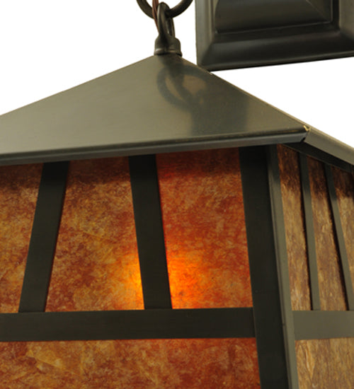8"W Stillwater Double Bar Mission Outdoor Wall Sconce-Upscale ...