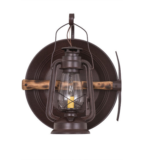 14.5"W Miner's Lantern Wall Sconce-Add Character To Your Home/Retail ...