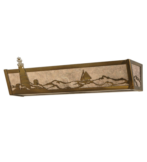 24"W Coastal Lighthouse Vanity Light-Add to Your Nautical Bathroom ...