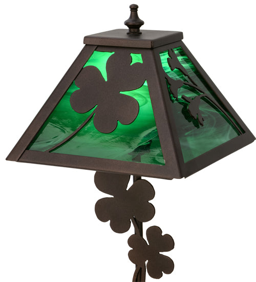 14.5"H Shamrock Accent Lamp-Add To Your Irish Home Or Business ...