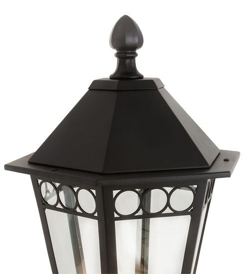 14"W Yorkshire Lantern Victorian Post Mount-Light Up Your Landscape ...