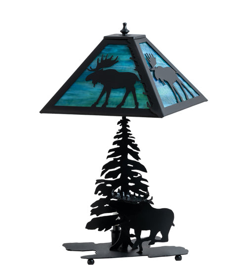 21"H Lone Moose Table Lamp-Bring Nature Into Your Home-Shop & Order ...