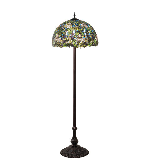 62"H Trillium & Violet Floor Lamp-You Will Love! – Smashing Stained ...
