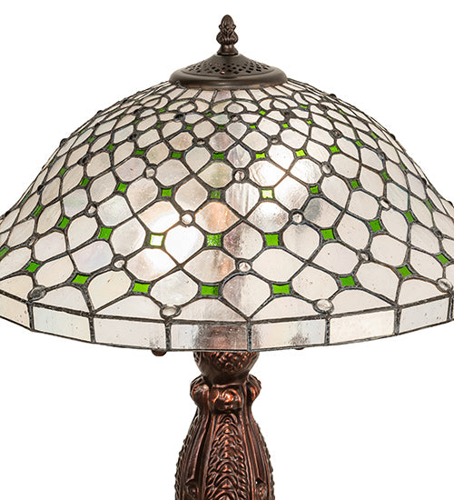 25"H Diamond & Jewel Table Lamp-You Will Love! – Smashing Stained Glass ...