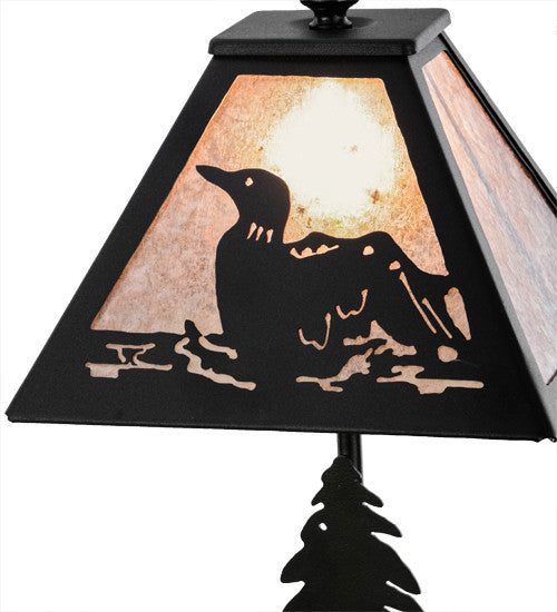 15"H Loon Wildlife Rustic Lodge Table Lamp-Add To Your Rustic Home ...