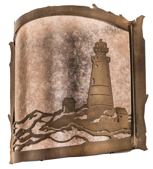 15"W Lighthouse Wall Sconce-Custom Options-Add to Your Nautical Decor ...