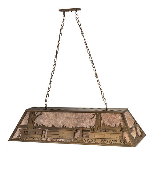 48"L Train Island/Billiard Oblong Pendant-Light Up Your Pool Table ...
