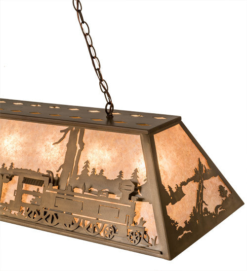 48"L Train Island/Billiard Oblong Pendant-Light Up Your Pool Table ...