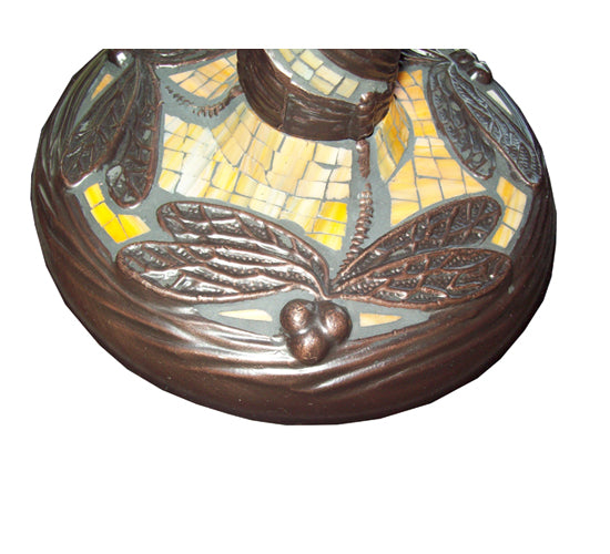 23.5"H Spiral Dragonfly W/ Twisted Fly Mosaic Base Table Lamp-Shop Now ...